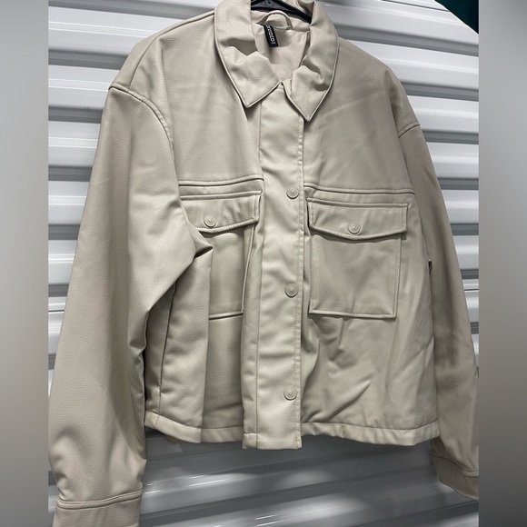 H&M | Jackets & Coats | Divided Hm Leather Jacket | Poshmark